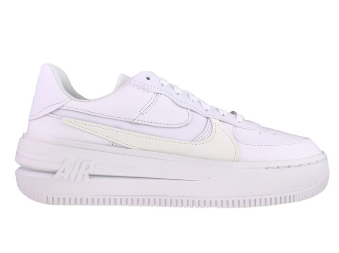 Nike Air Force 1 Platform DJ9946-100 White/Summit White-White-White ...