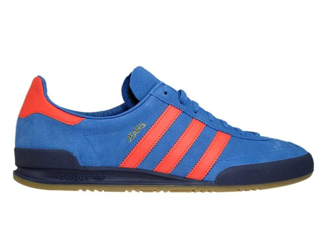 CQ2766 adidas Jeans Trace Royal/Hi-Res Red/Noble Ink CQ2766 adidas ...